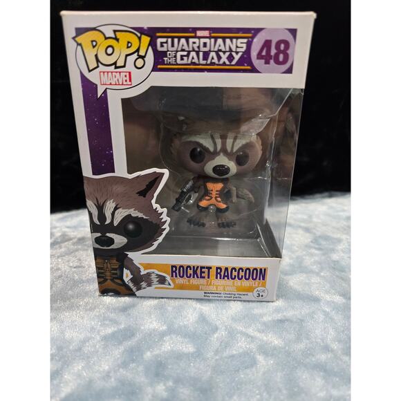 Funko | Toys | Funco Pop Guardians Of The Galaxy Rocket Racoon 48 Nib ...